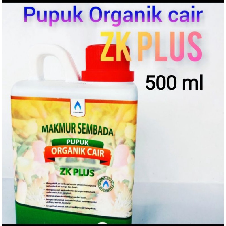 Jual pupuk organik cair poc zk plus 500 gr pupuk tanaman pupuk buah ...