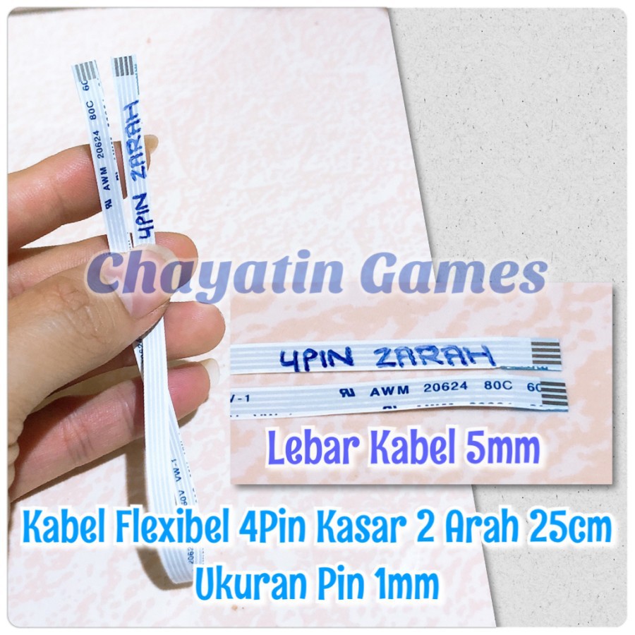 Jual Kabel Flexibel 4 Pin Kasar model & Panjang Sesuai Varian Yang Ada ...