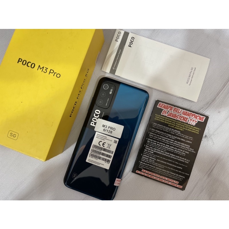 Jual XIAOMI POCOPHONE M3 PRO 5G RAM 6 ROM 128 GB SECOND LIKE NEW ...
