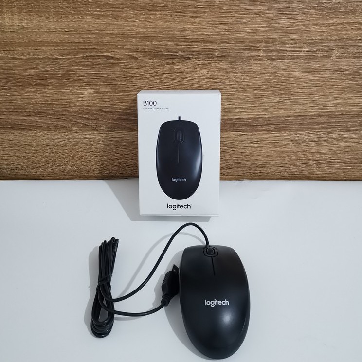 Jual Logitech USB Mouse Kabel B100 (M-U0026) | Shopee Indonesia