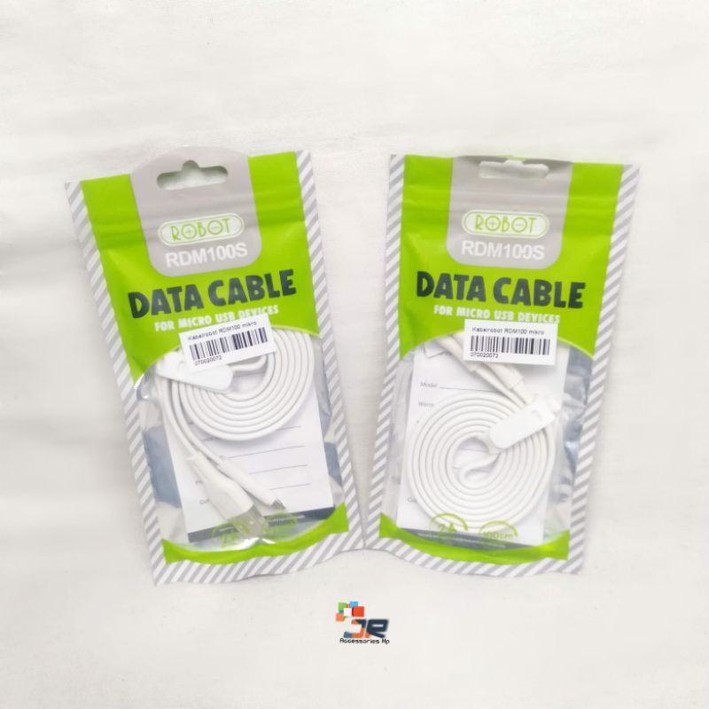 Jual KABEL DATA ROBOT RDM100 MICRO USB 2A KABEL CHARGER | Shopee Indonesia