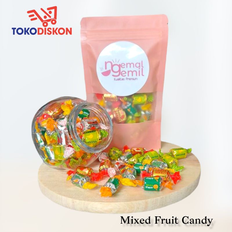 Jual Mixed Fruit Candy | Coklat Koin // Permen Temurah | Shopee Indonesia