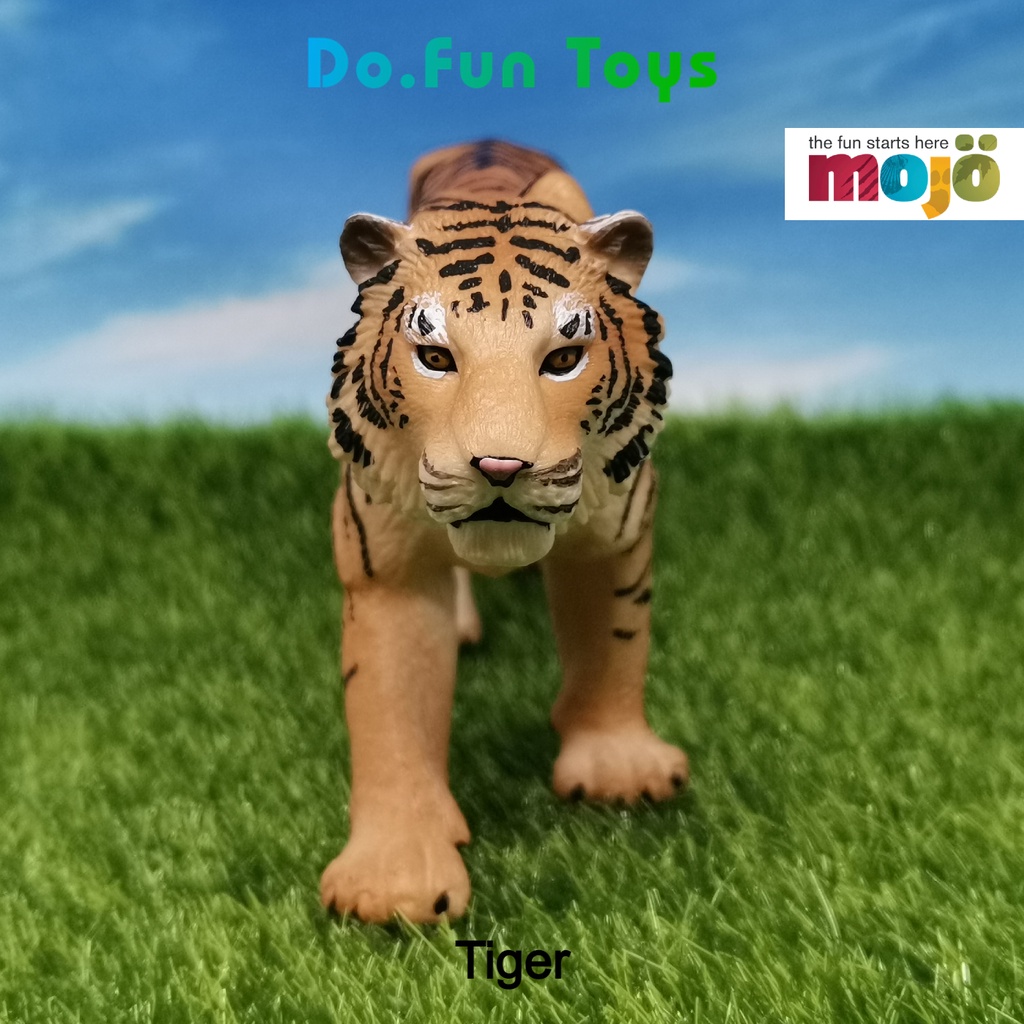 Jual MOJO Animal Figurine | BENGAL TIGER / Mainan Miniatur Binatang ...
