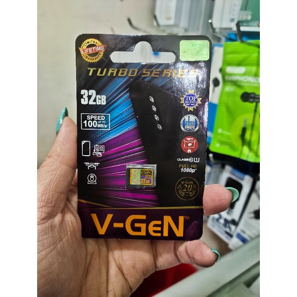 Jual Memory Card V-Gen 32gb Turbo Original Micro SD V-Gen 32gb Kelas 10 ...