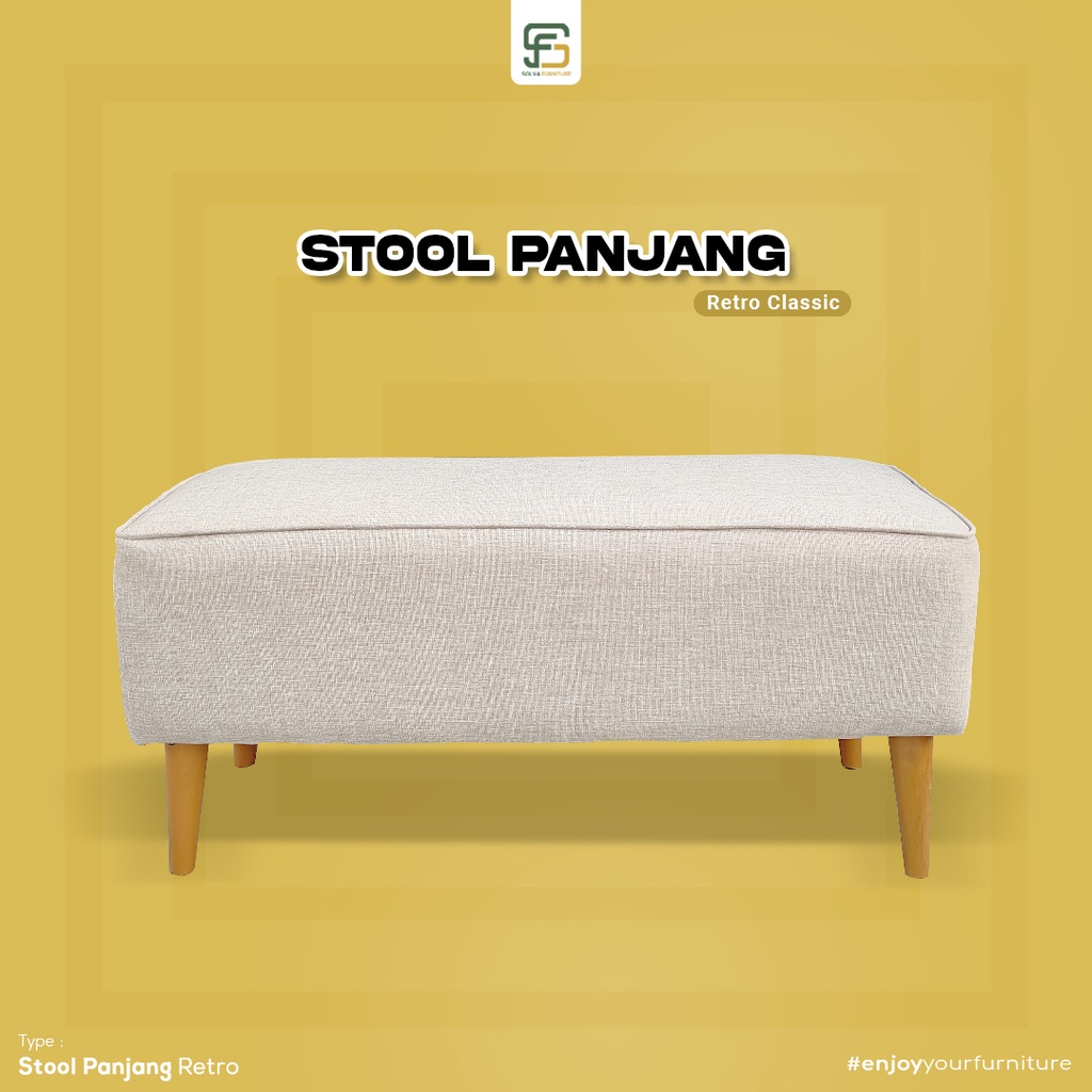 Jual Stool Panjang Retro Minimalis | Shopee Indonesia