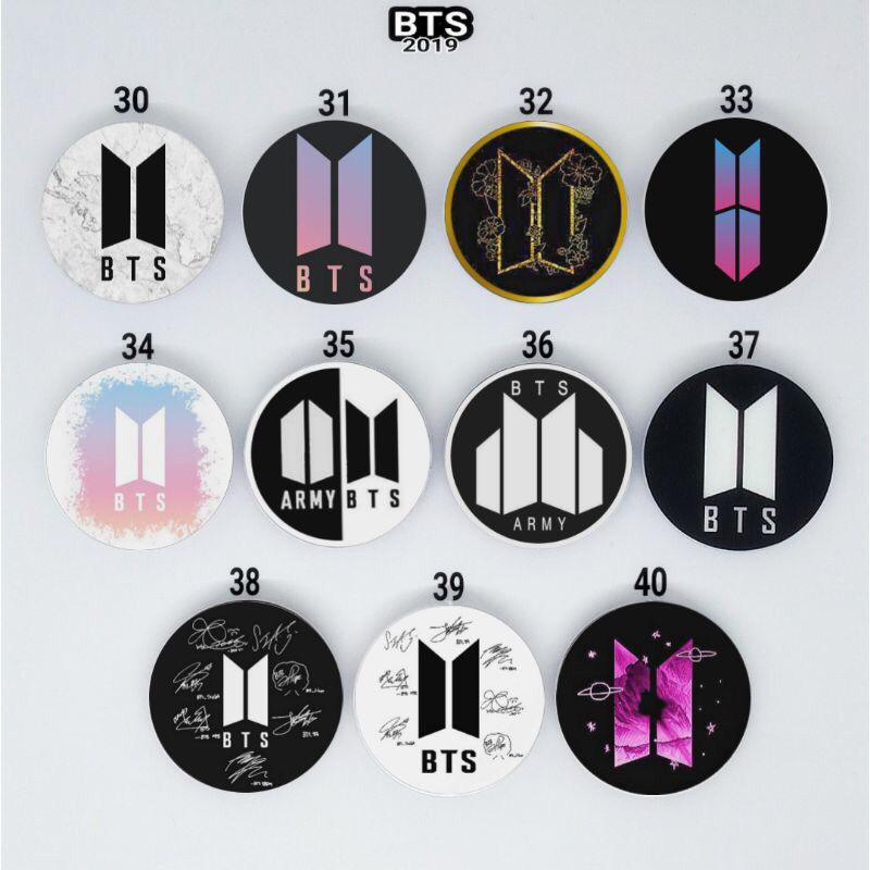 Jual POPSOCKET LOGO BTS ARMY No 30-40 / POP SOCKET POPSOCKETS MURAH ...