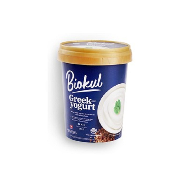 Jual Yoghurt Sehat Biokul Greek Yogurt 473g (Wajib Kirim Gojek ...