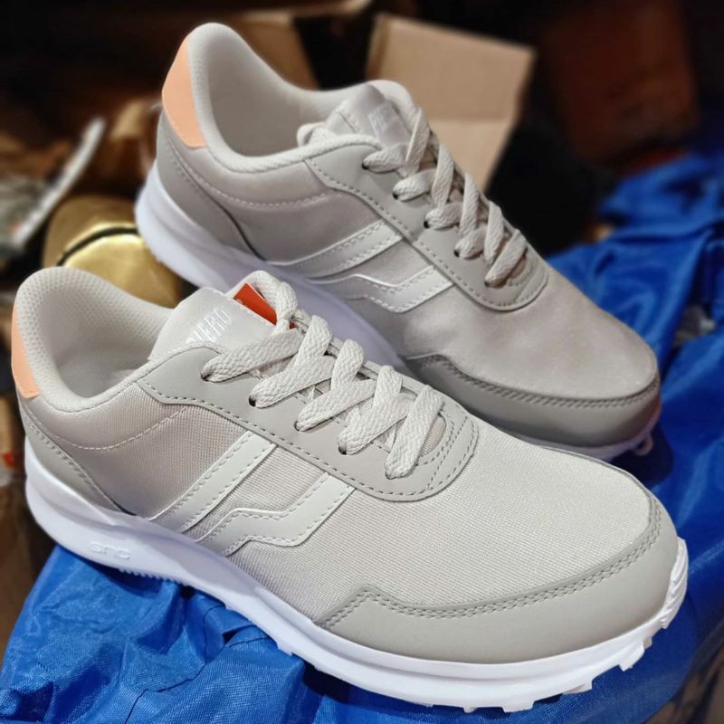 Jual SEPATU SNEAKERS PIERO CITY CORE B WOMEN - GREY PEACH WHITE ...