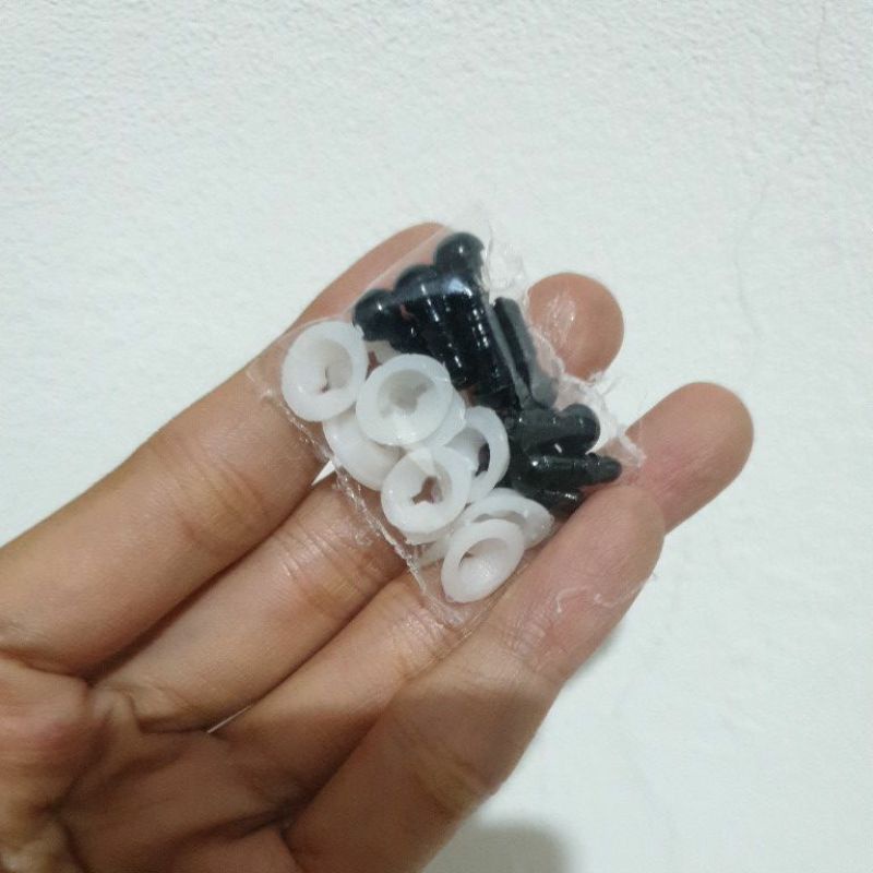Jual [10pcs] Mata Boneka dengan Washer (Mata Amigurumi / Safety Eyes ...