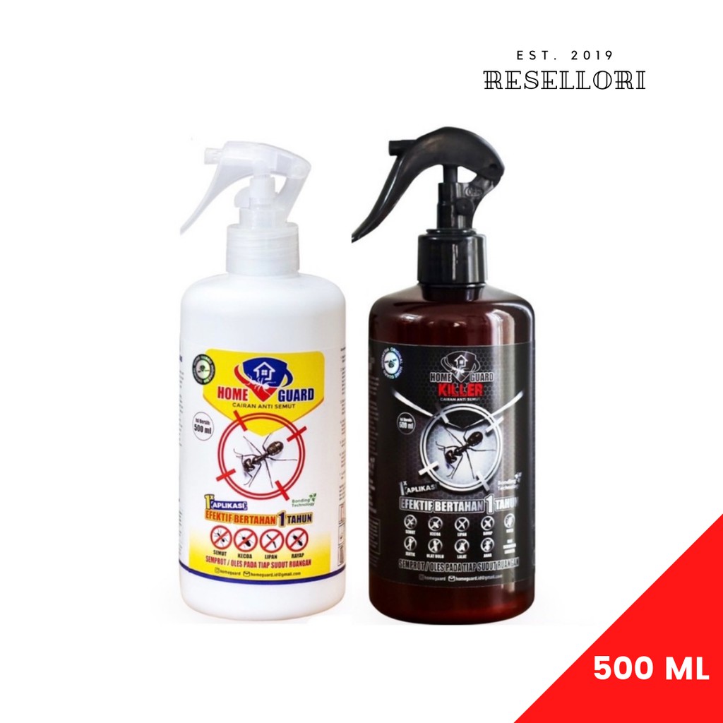 Jual HOME GUARD PUTIH / HOMEGUARD KILLER 500 ML Cairan Anti Semut Kecoa ...