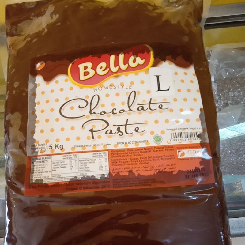 Jual Bella Chocolate Paste L - 5kg ( Pesanan Bubuk Minuman ) | Shopee ...