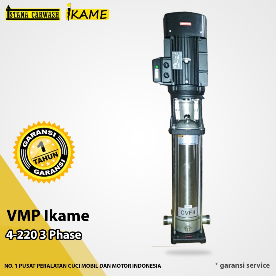Jual Mesin Steam Air High Pressure VMP "IKAME" 4-220, 3 Phase | Shopee ...
