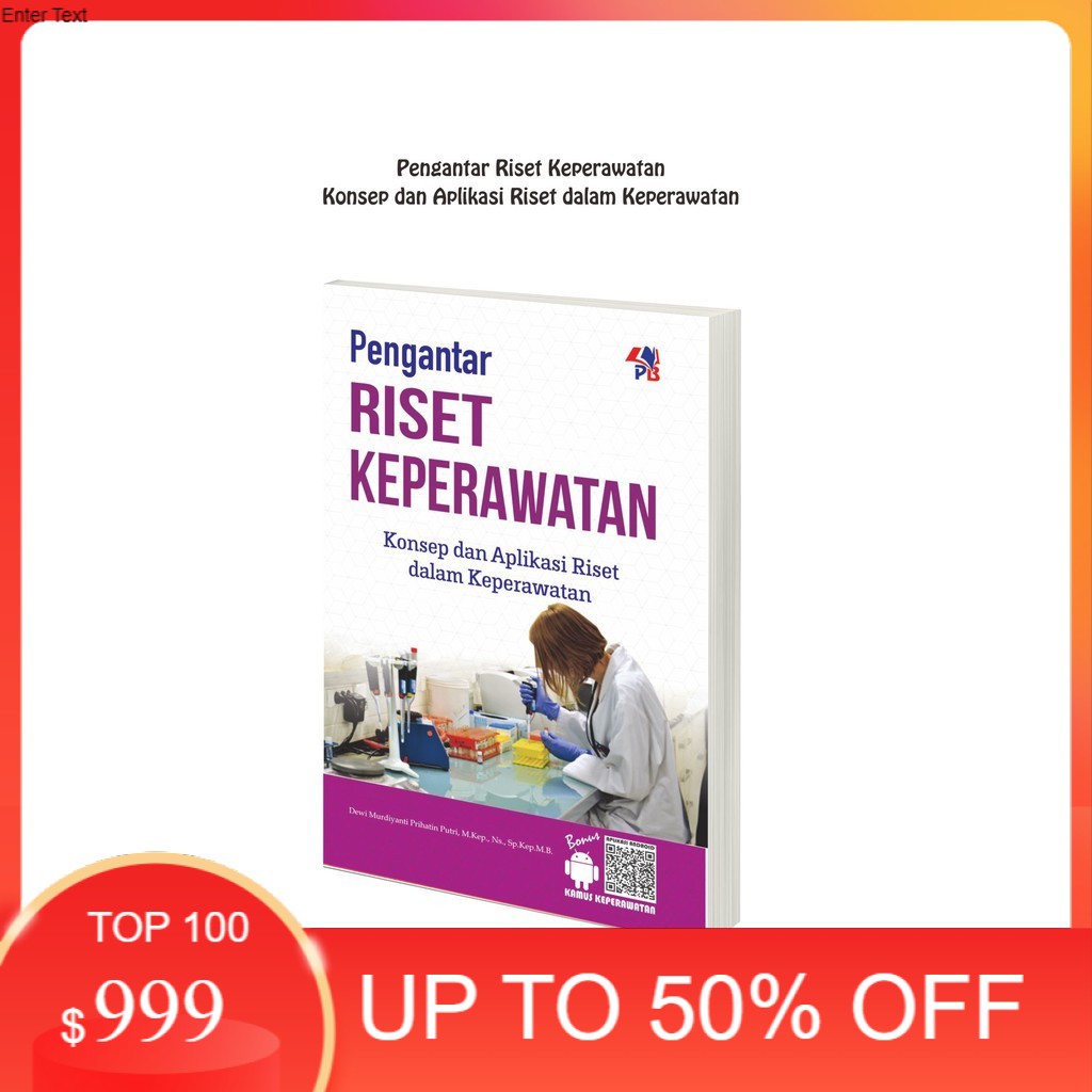 Jual KEPERAWATAN : PENGANTAR RISET KEPERAWATAN KONSEP DAN APLIKASI RISET DALAM KEPERAWATAN ...