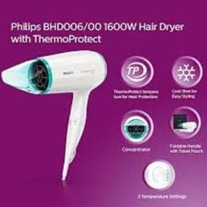Jual Philips Hair Dryer Bhd006 Hair Dryer Philips Bhd006 Bhd 006 Bhd006/00 Sukadamai.Com8 ...
