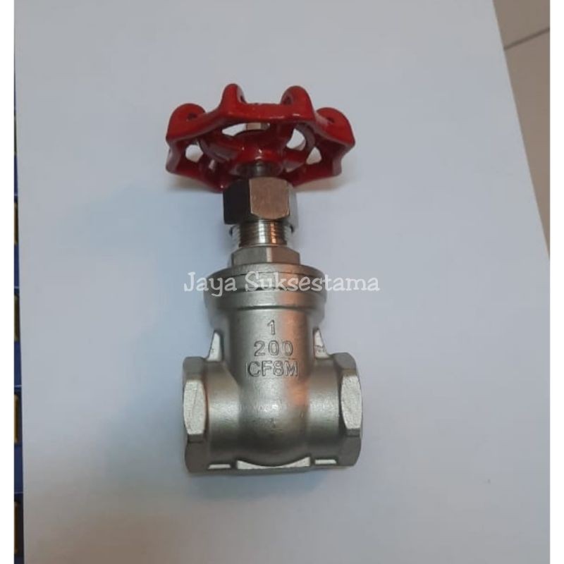 Jual Gate Valve Stainless 2" inch SS316 / Gate Valve 2" inch SS 316 ...