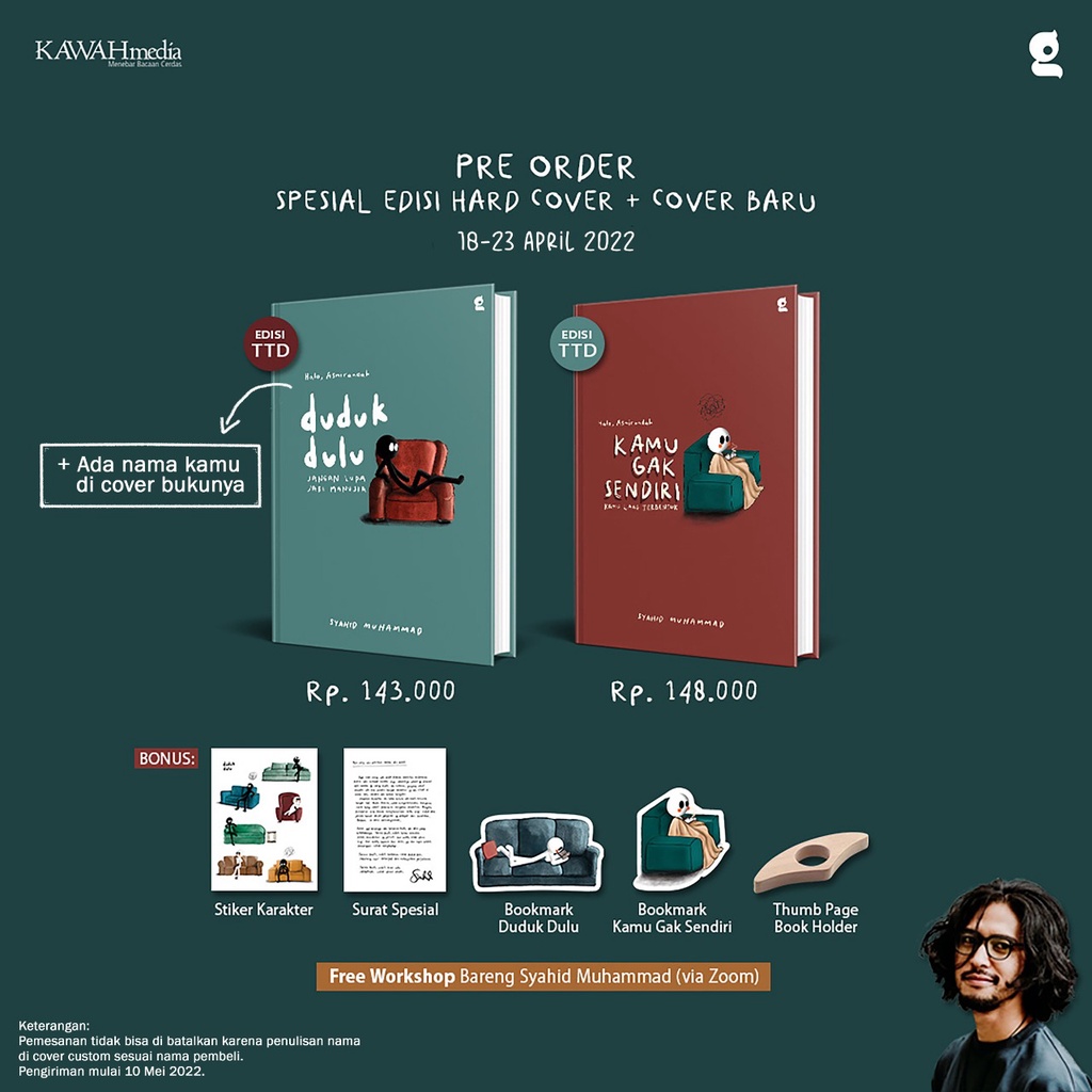 Jual Buku Duduk Dulu karya Syahid Muhammad | Shopee Indonesia