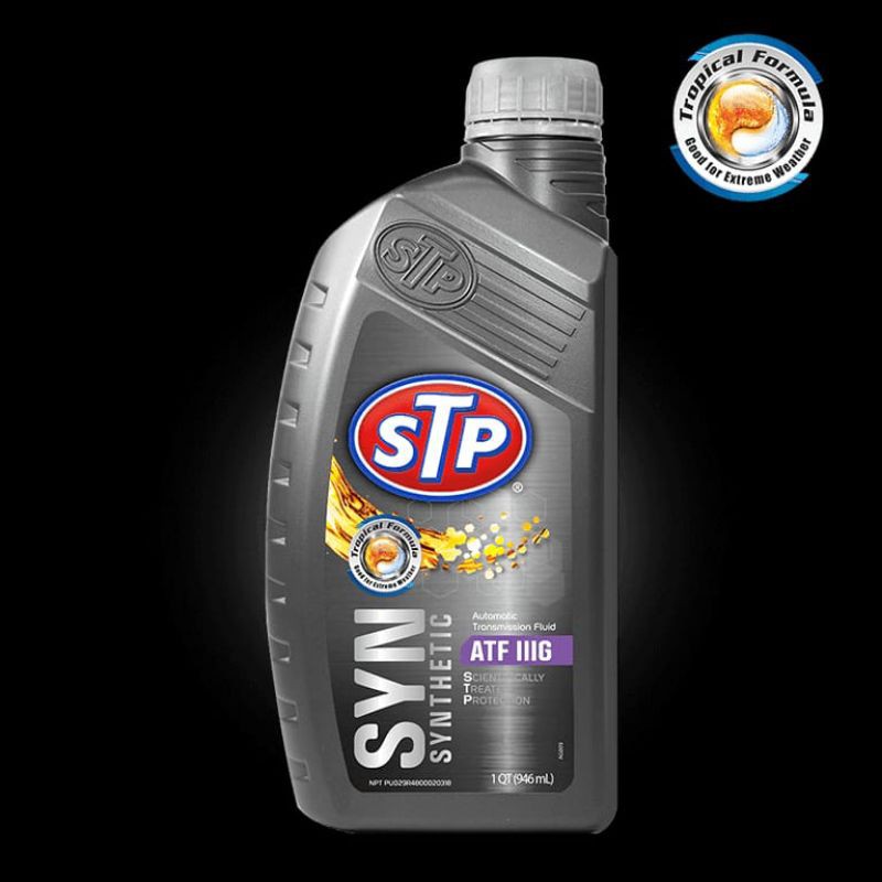 Jual OLI ATAU PELUMAS MESIN STP SYNTHETIC ATF OIL IIIG (946L) | Shopee ...