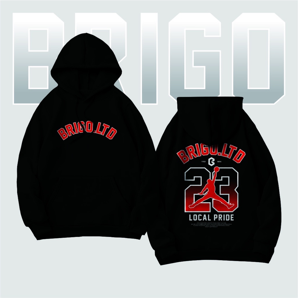 Jual BRIGO LTD.Jordan Jumper Hoodie II Sweater Hoodie BRIGO Sablon DTF ...