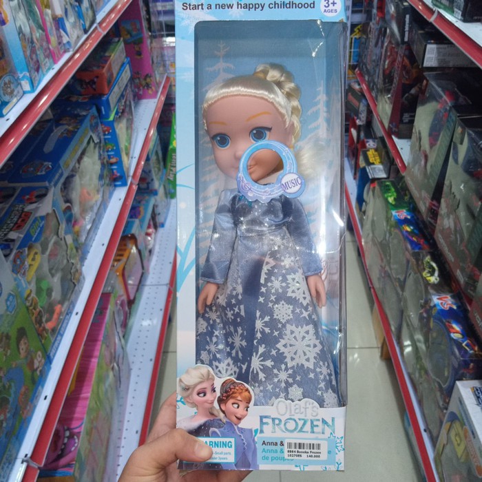 Jual Bonek olaf barbie Frozen Disney Anna & Elsa Doll Set | Shopee ...