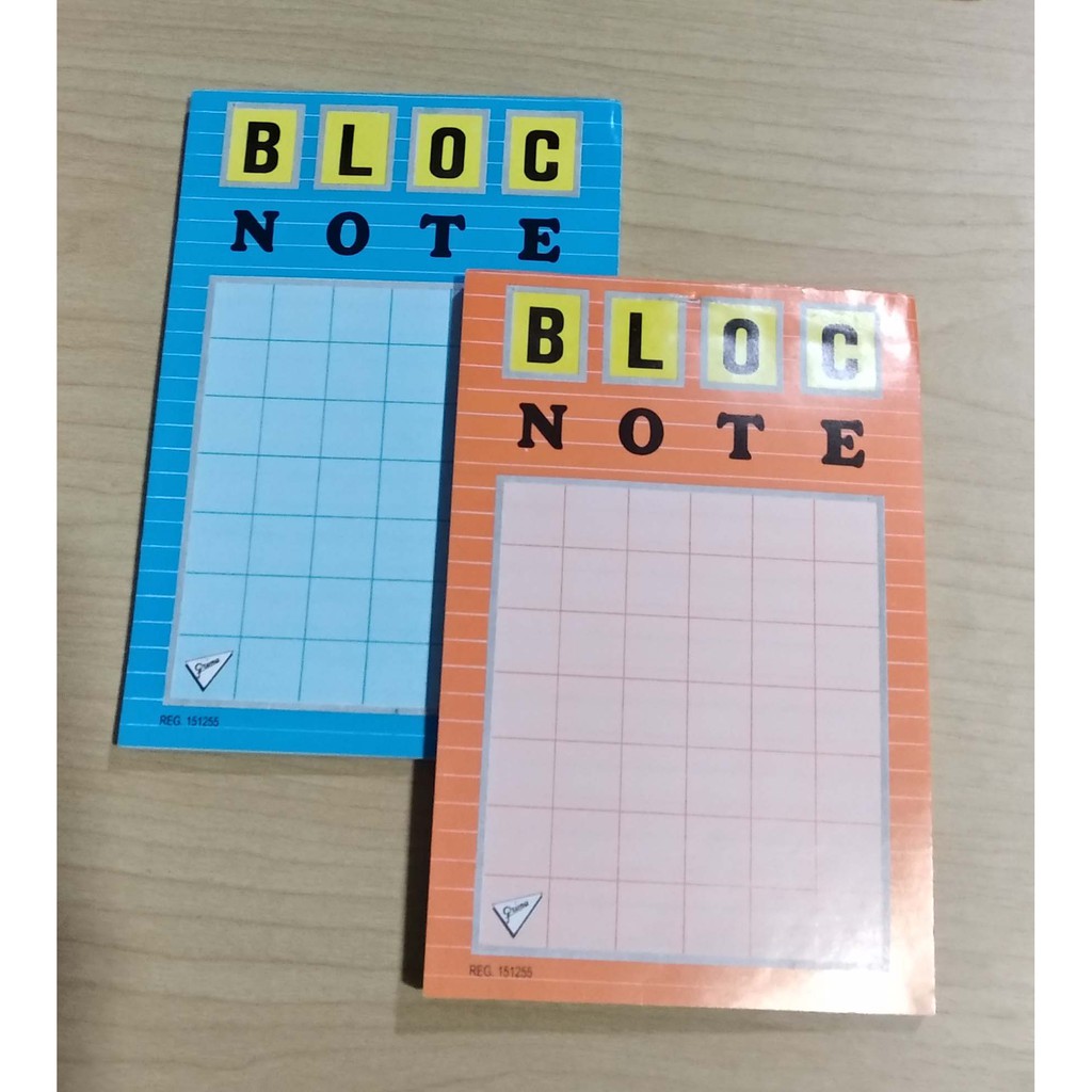 Jual Block Note Garis Prima SEDANG 10/Bloc Notes SEDANG/Memo/Buku ...