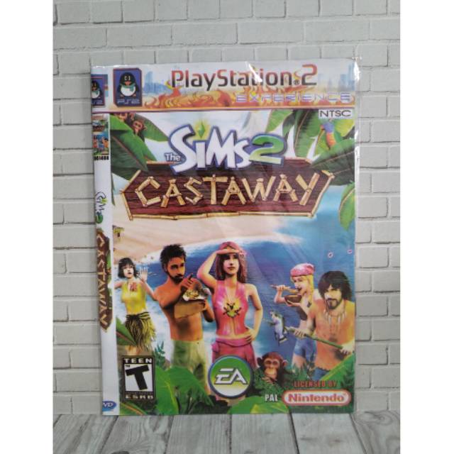 Jual CD DVD KASET PS2 KOPAB THE SIMS 2 CASTAWAY | Shopee Indonesia