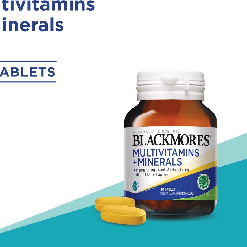 Jual EXCLUSIVE!Blackmores Multivitamins + Minerals 1 Tablet Sehari Isi 30 Tablet (Membantu ...