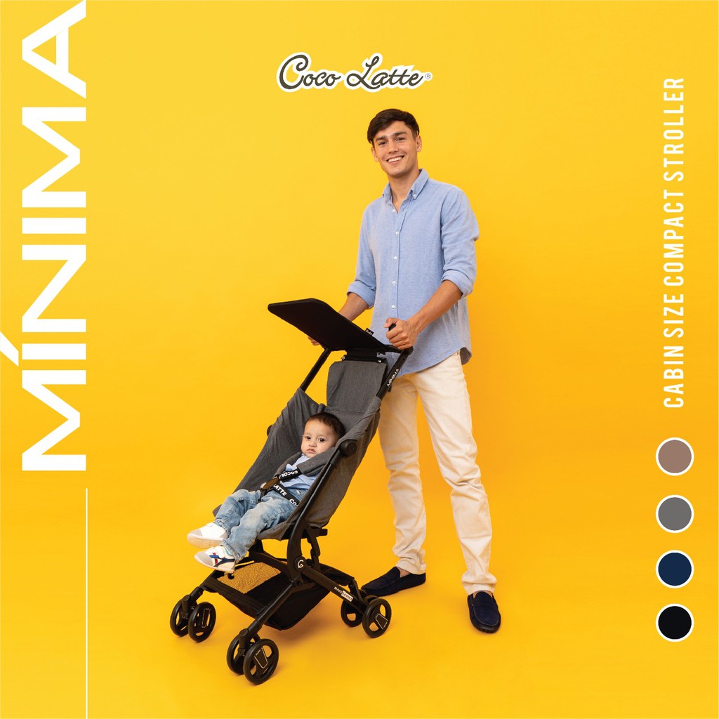 Jual COCOLATTE Minima Cabin Size Compact Stroller | Shopee Indonesia
