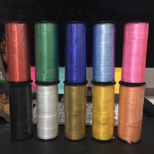 Jual Pita Balon / Tali Balon / Tali Balon Curly Rollan | Shopee Indonesia