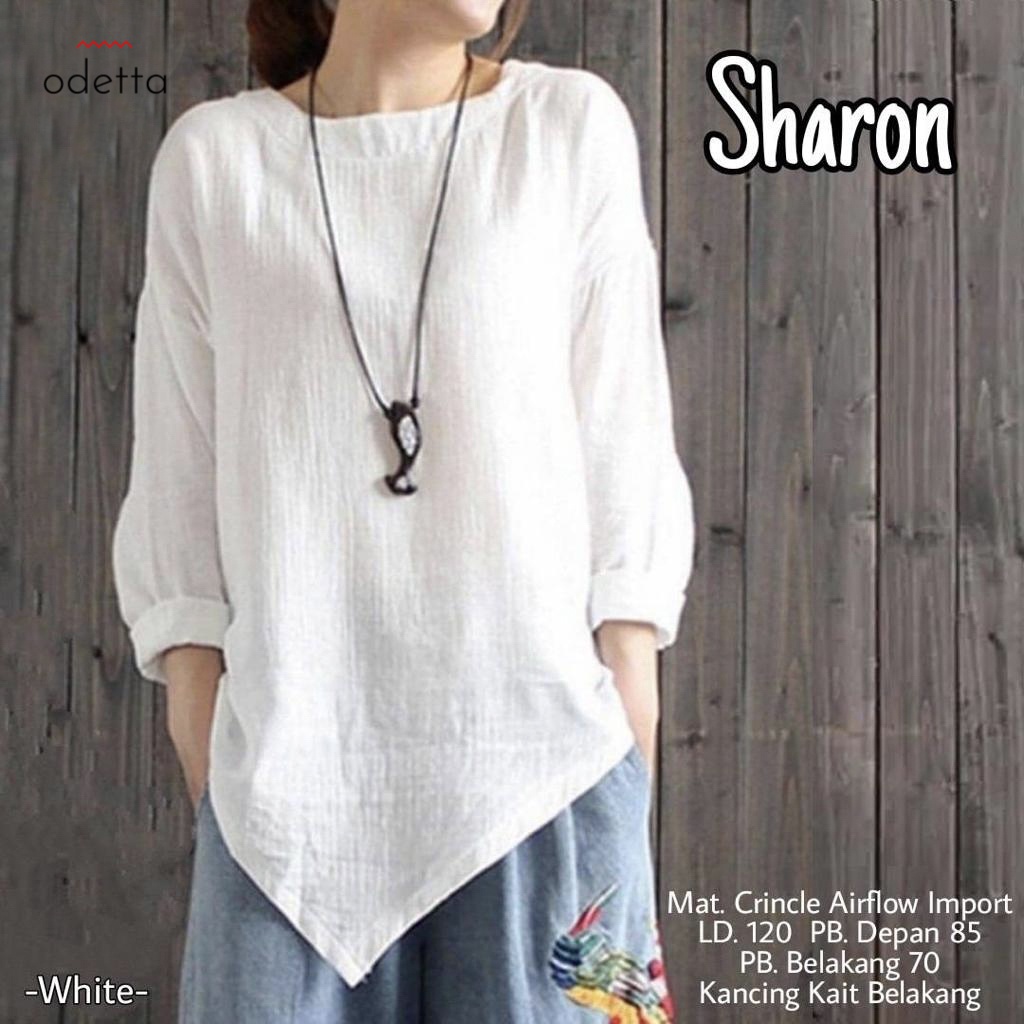 Jual Blouse Wanita Kekinian Baju Atasan Wanita Jumbo SHARON | Shopee ...