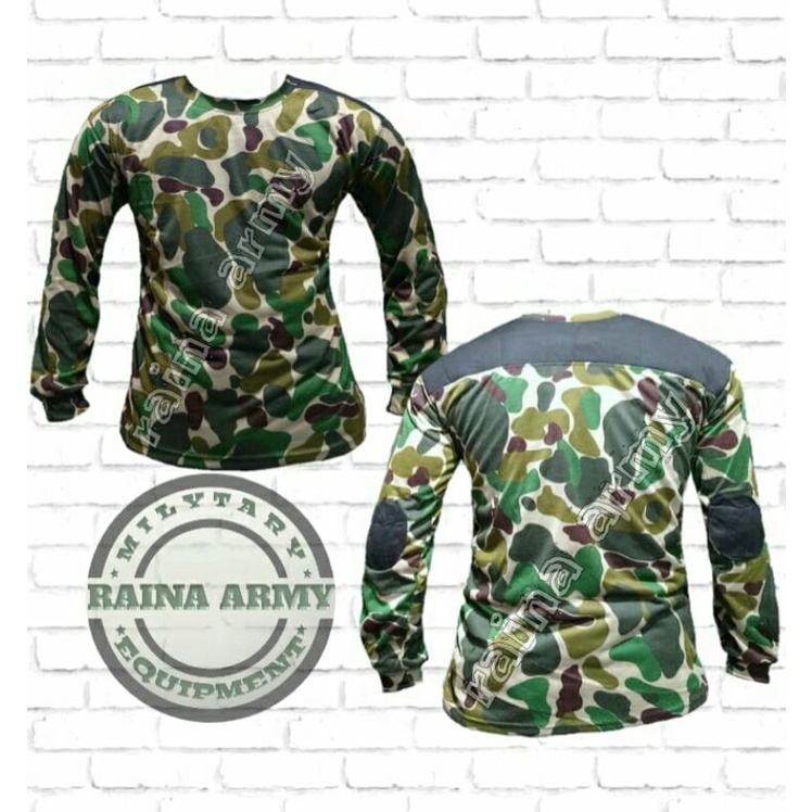 Jual kaos army kaos army busa deker lengan panjang loreng marinir kko ...