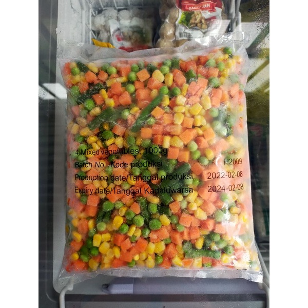 Jual Mix Vegetables 3 Ways 1 kg | Shopee Indonesia