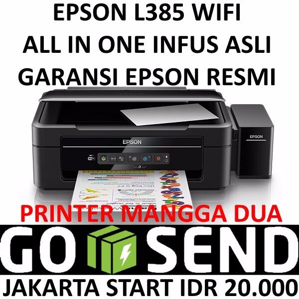 Jual EPSON L385 WIFI ALL IN ONE | Shopee Indonesia