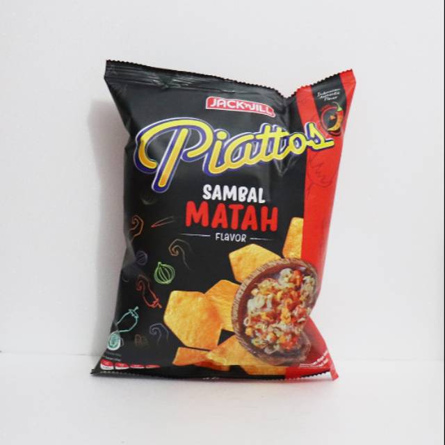 Jual PIATTOS Piatos Sambal Matah Geprek 78 gram - Cemilan Snack ...
