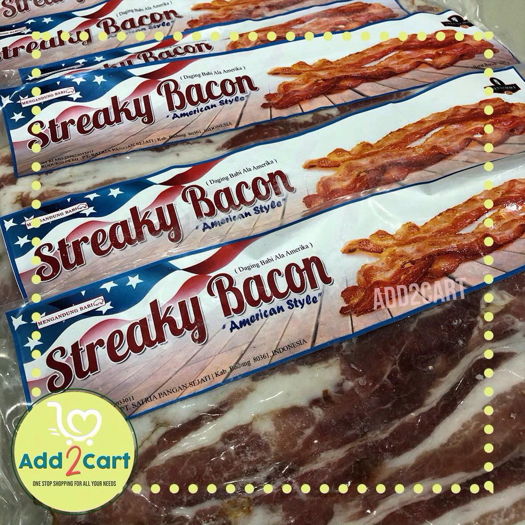 Jual SVEN'S CHOICE - CLASSIC AMERICAN STREAKY BACON - 250 gr | Shopee ...