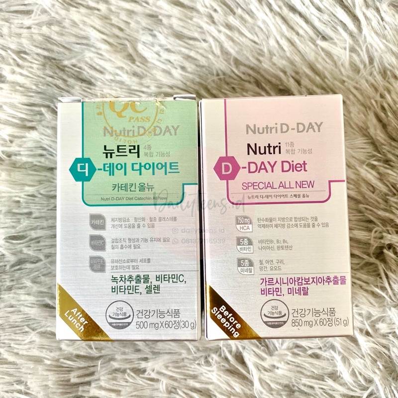 Jual (READY STOCK) Nutri D-Day Diet suplemen detoks diet pembakar ...
