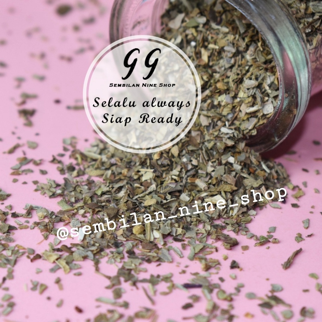 Jual Dried BASIL LEAVES 40 Gram Daun Dry BASIL Kering Leave Leaf ...