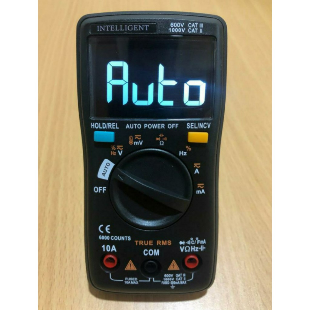 Jual Intelligent Auto Multimeter Digital Avometer Multitester TRUE RMS ...
