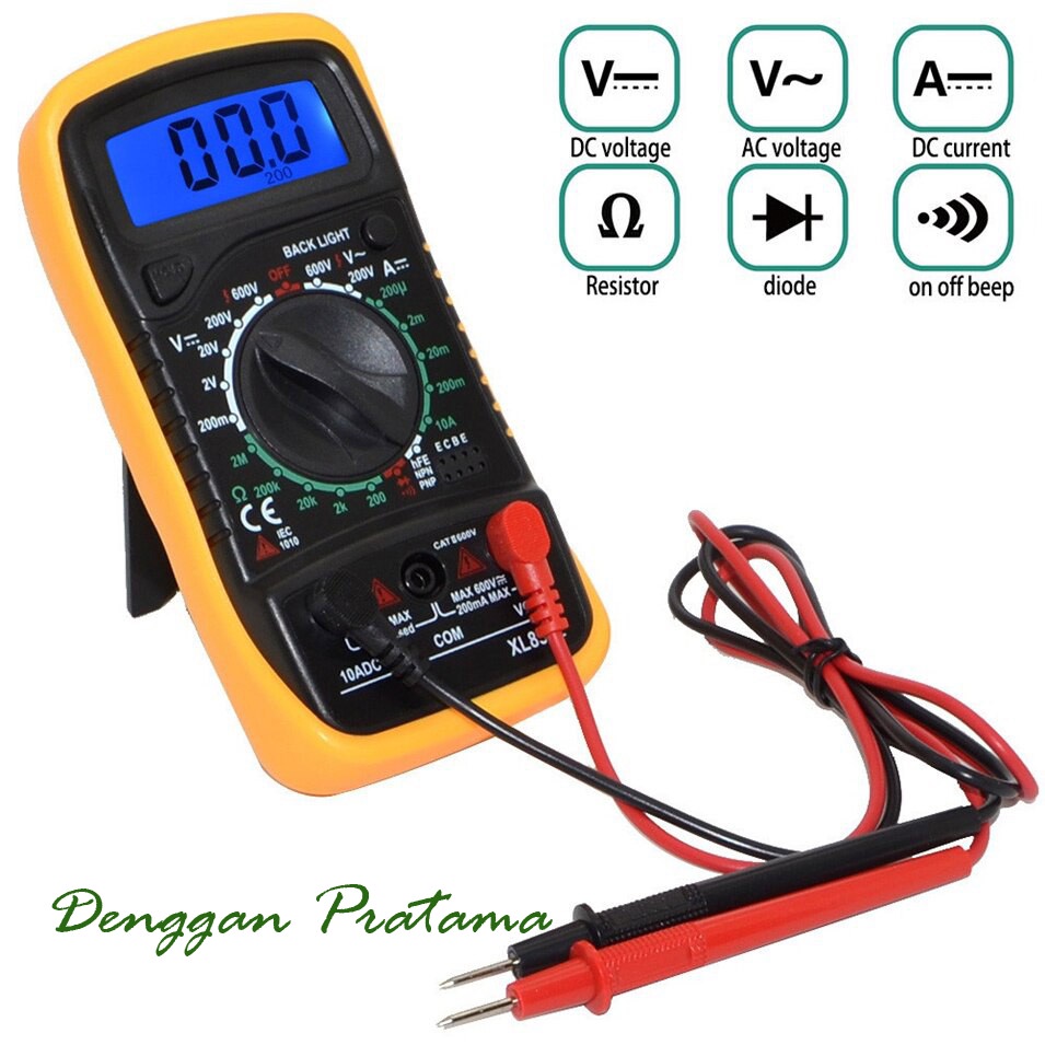 Jual Multitester Digital XL830L Multimeter | Shopee Indonesia