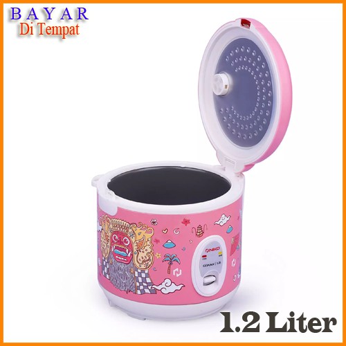 Jual NIKO Rice Cooker Gohan [1.2L] Pink | Shopee Indonesia