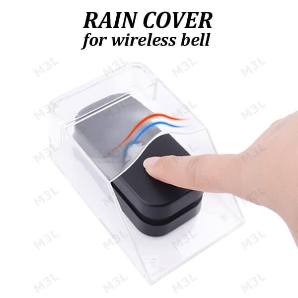 Jual Listrik Rain Cover Tutup Pelindung Bel Pintu Rumah Wireless Door ...