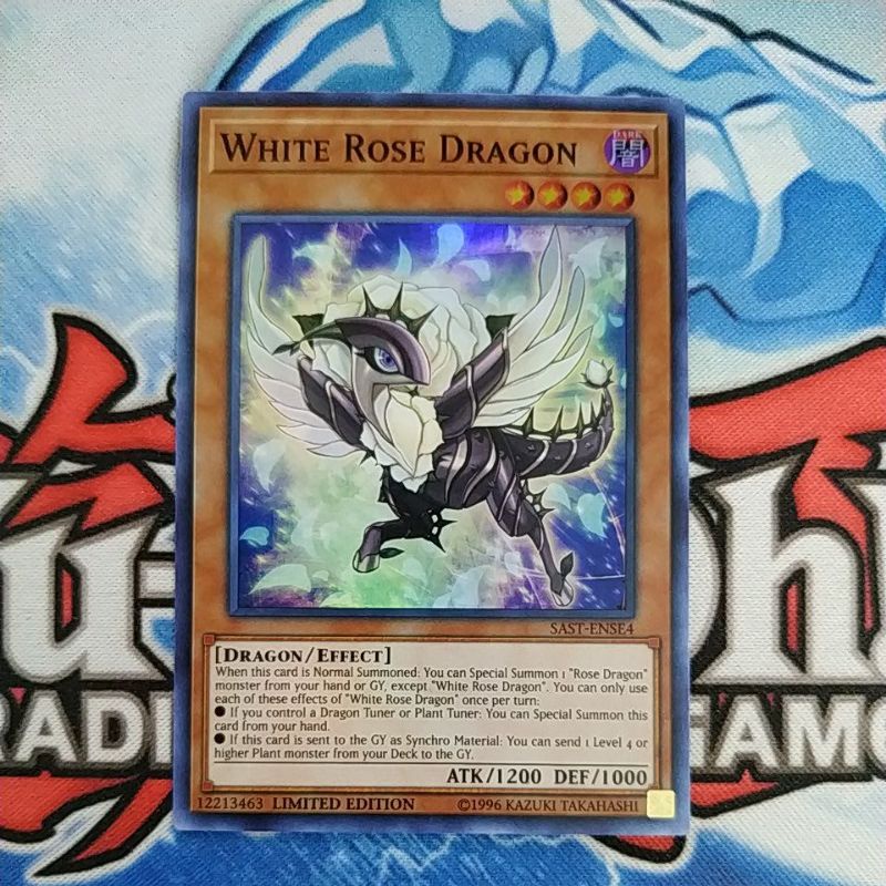 Jual yugioh white rose dragon SAST super rare original | Shopee Indonesia