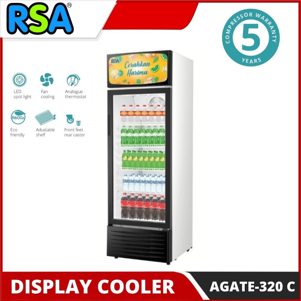 Jual SHOWCASE RSA AGATE-320C DISPLAY COOLER MINUMAN AGATE 320 C ...
