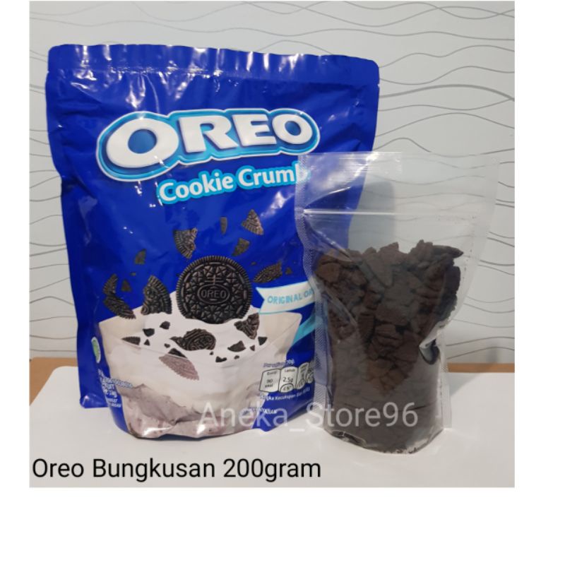 Jual Oreo Crumb 200gram / Oreo Topping Oreo Murah | Shopee Indonesia