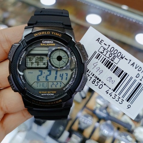 Jual JAM TANGAN PRIA CASIO AE-1000W-1A AE1000W-1A DIGITAL ORIGINAL | Shopee Indonesia