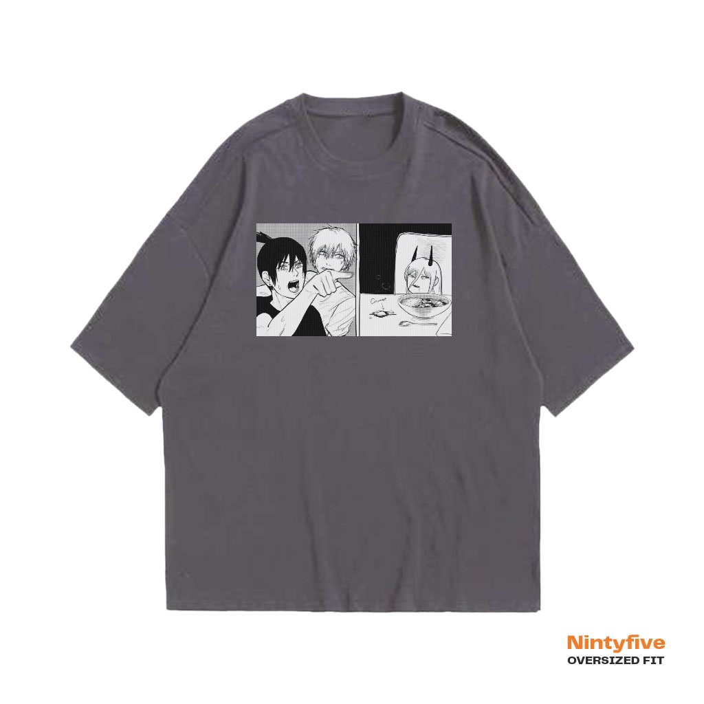 Jual Anime T-shirt Chainsaw Man Manga Shirt Graphic Oversized Tee ...