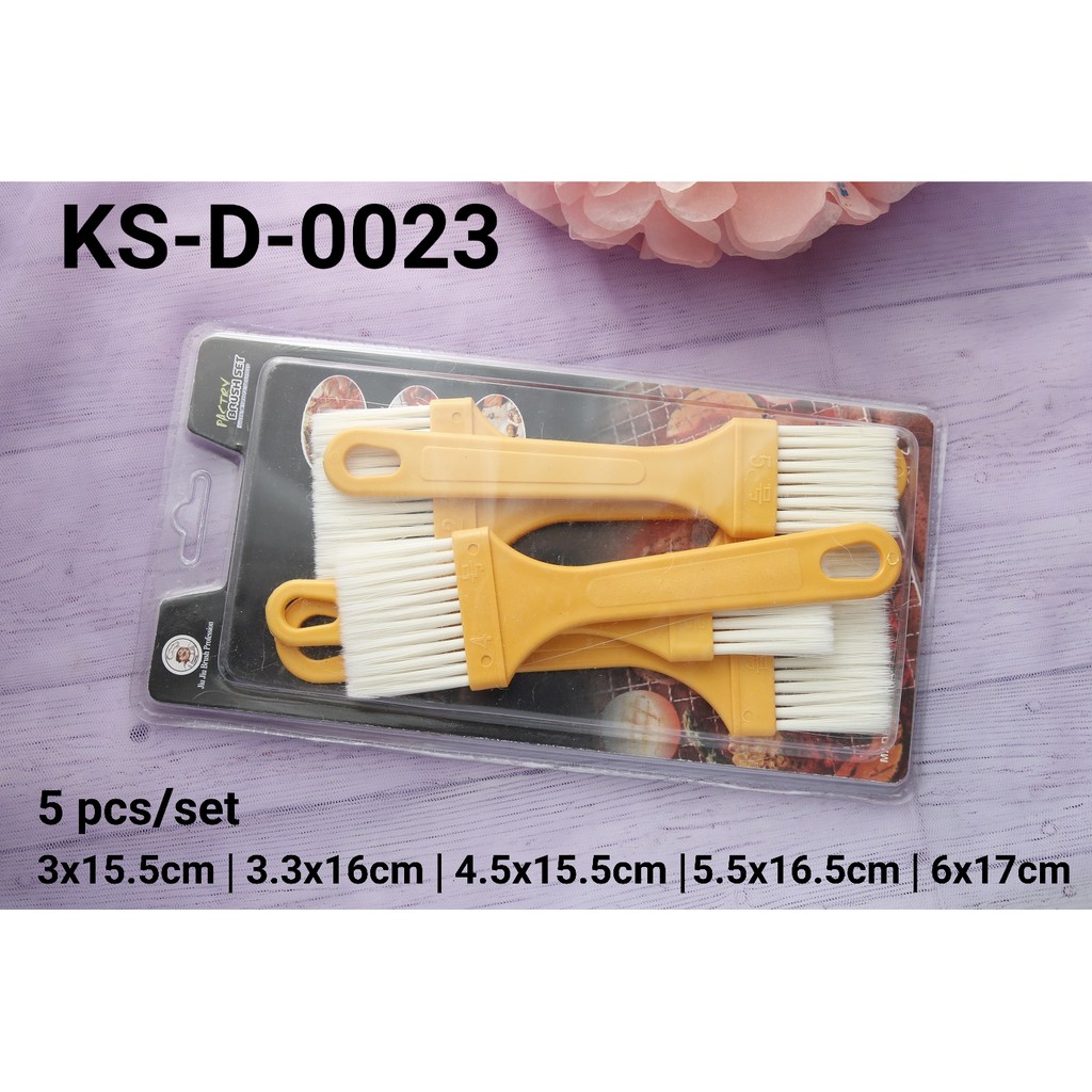 Jual KS-D-0023 Kuas nastar kuas roti kuas mentega kuas loyang | Shopee ...