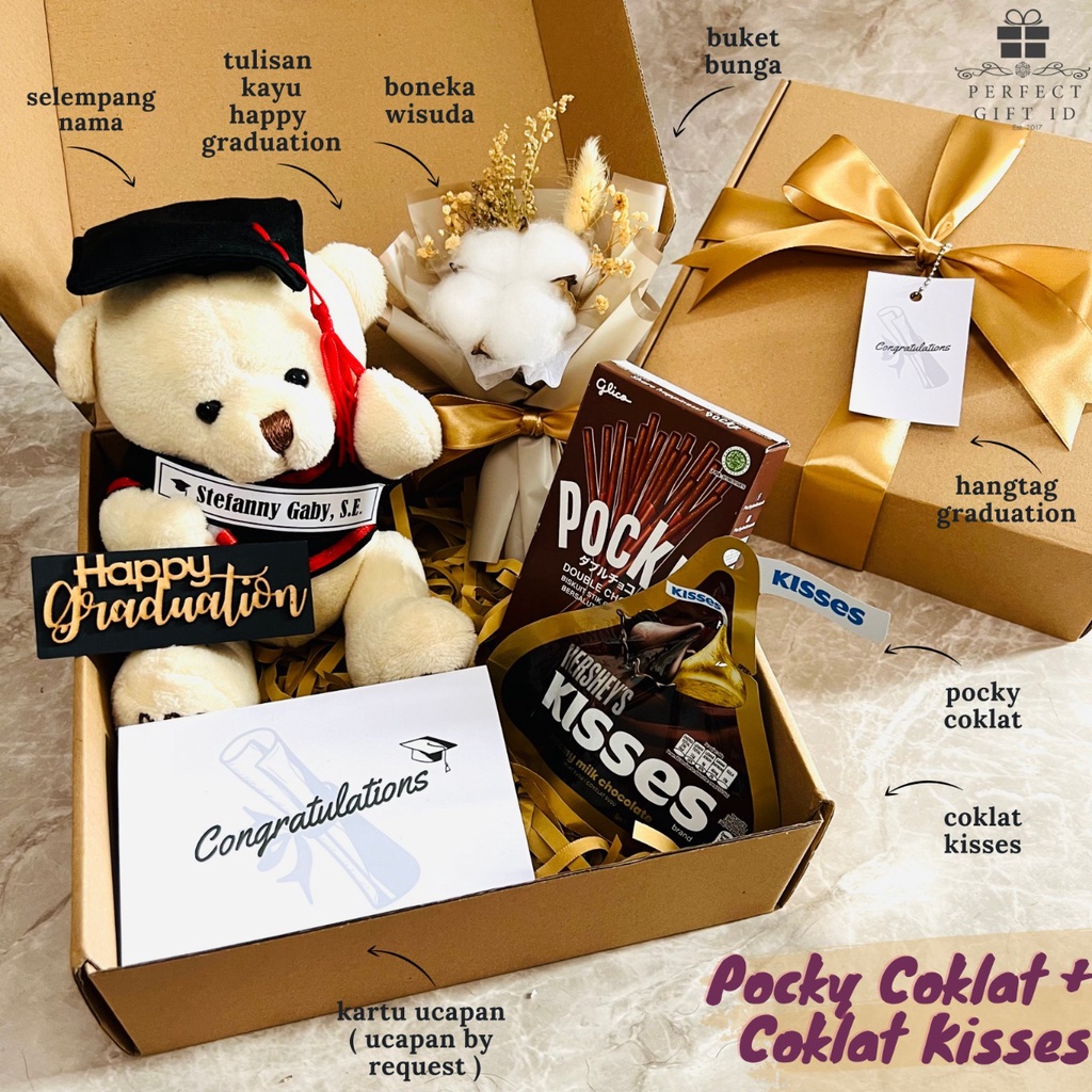 Jual HADIAH WISUDA / KADO WISUDA / HAMPERS WISUDA / HAMPERS GRADUATION ...