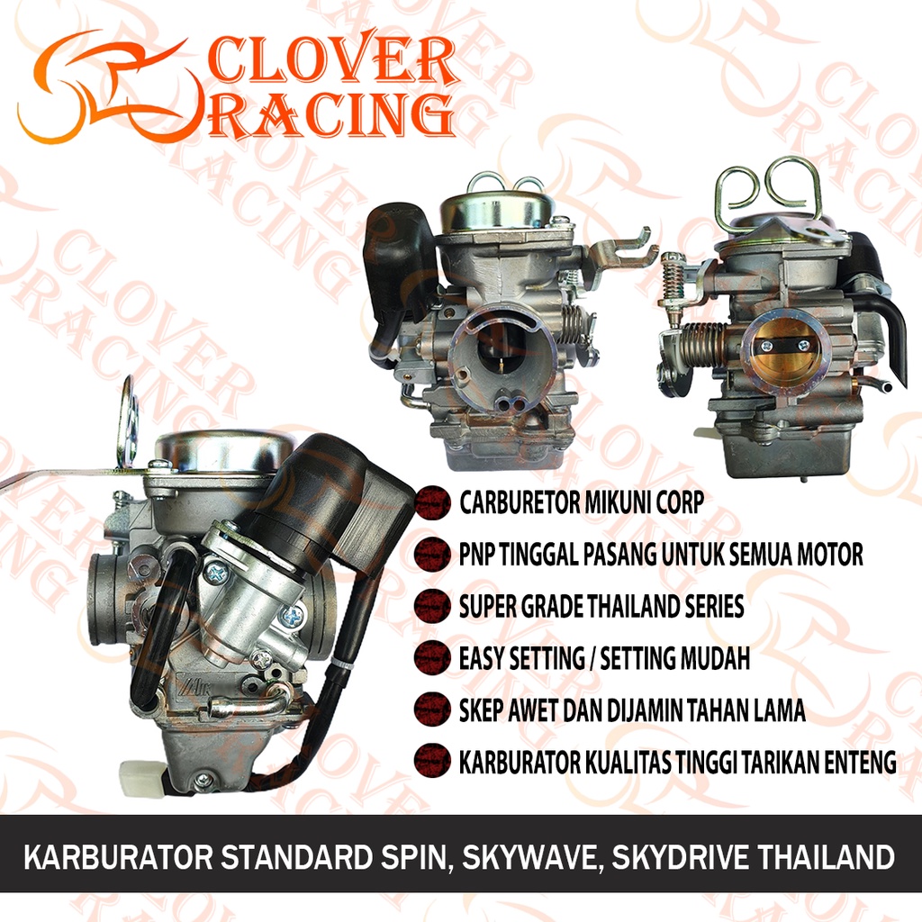 Jual [ BISA COD ] KARBURATOR MIKUNI SPIN SKYWAVE SKYDRIVE SKY WAVE SKY ...