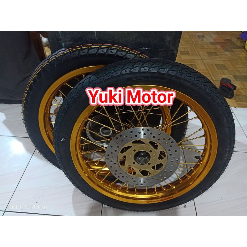 Jual Velg RX King 185x215 ring 18 tromol ORI plus dis cakram depan ...