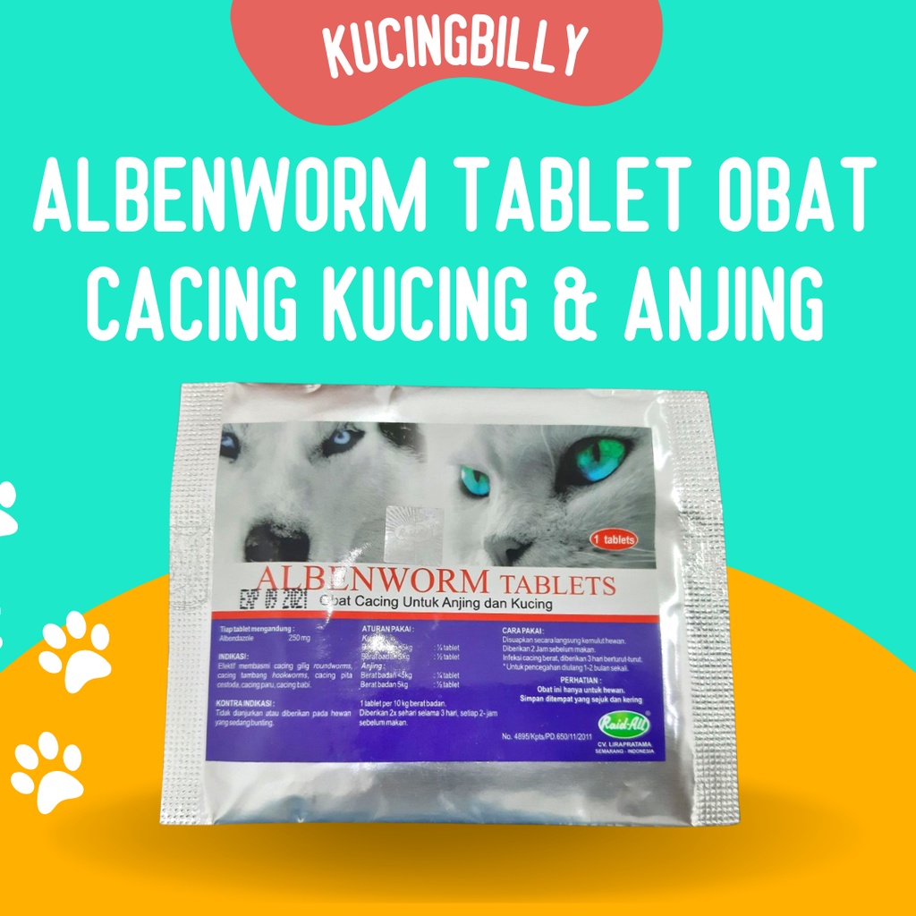 Jual Albenworm tablet Obat cacing kucing anjing | Shopee Indonesia Jual Albenworm tablet Obat cacing kucing anjing | Shopee Indonesia